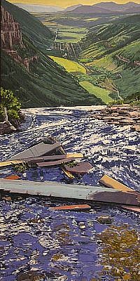 JIM COLBERT ESTATE | Double Interior Laconner | Robischon Gallery Web site